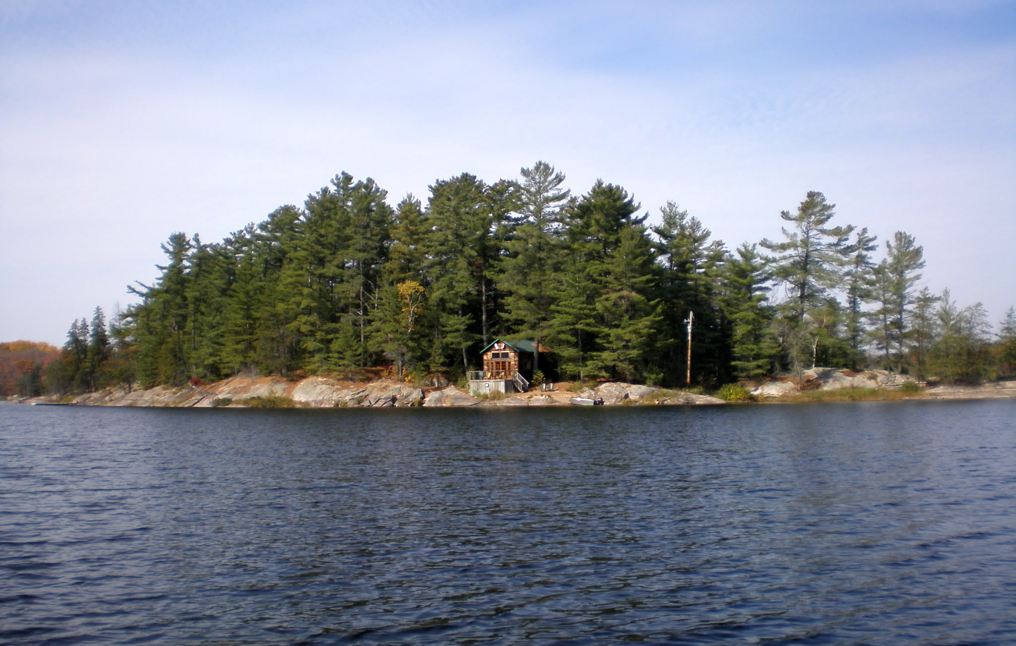 Lake Wahwashkesh Island - Ontario, Canada - Private Islands for Rent